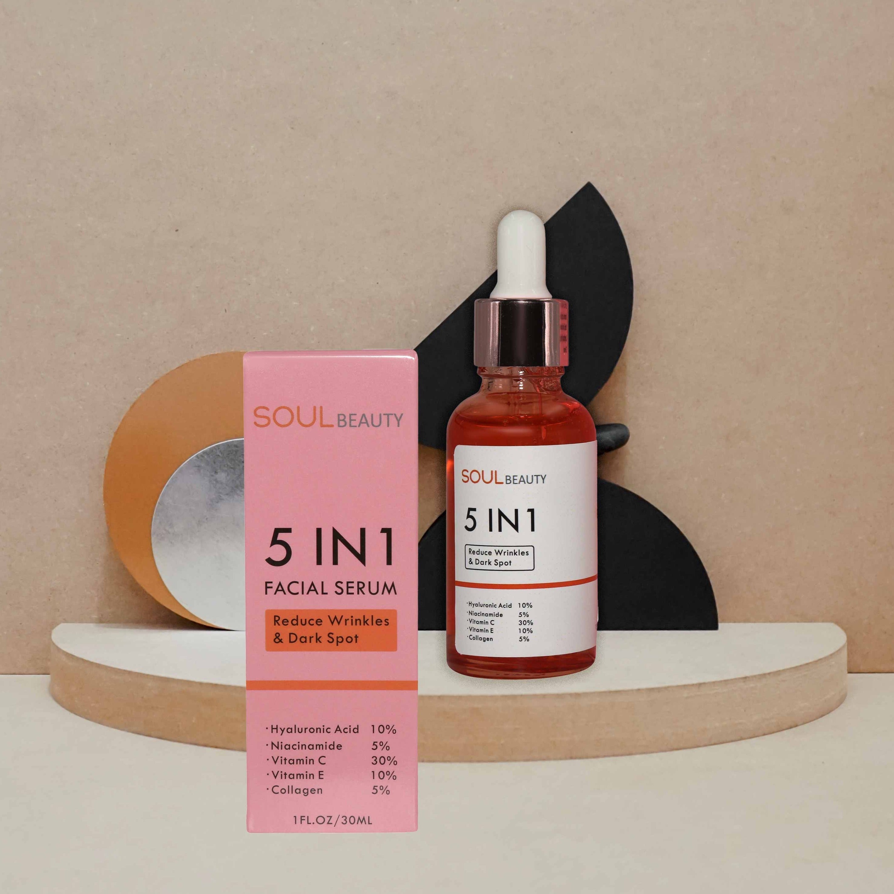 5-in-1 High Purity Face Serum - Soul Lifestyle